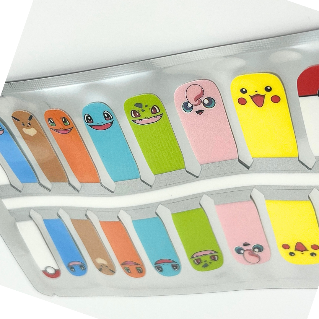 KIDS Pokemon | Nail Polish Wraps – Personail